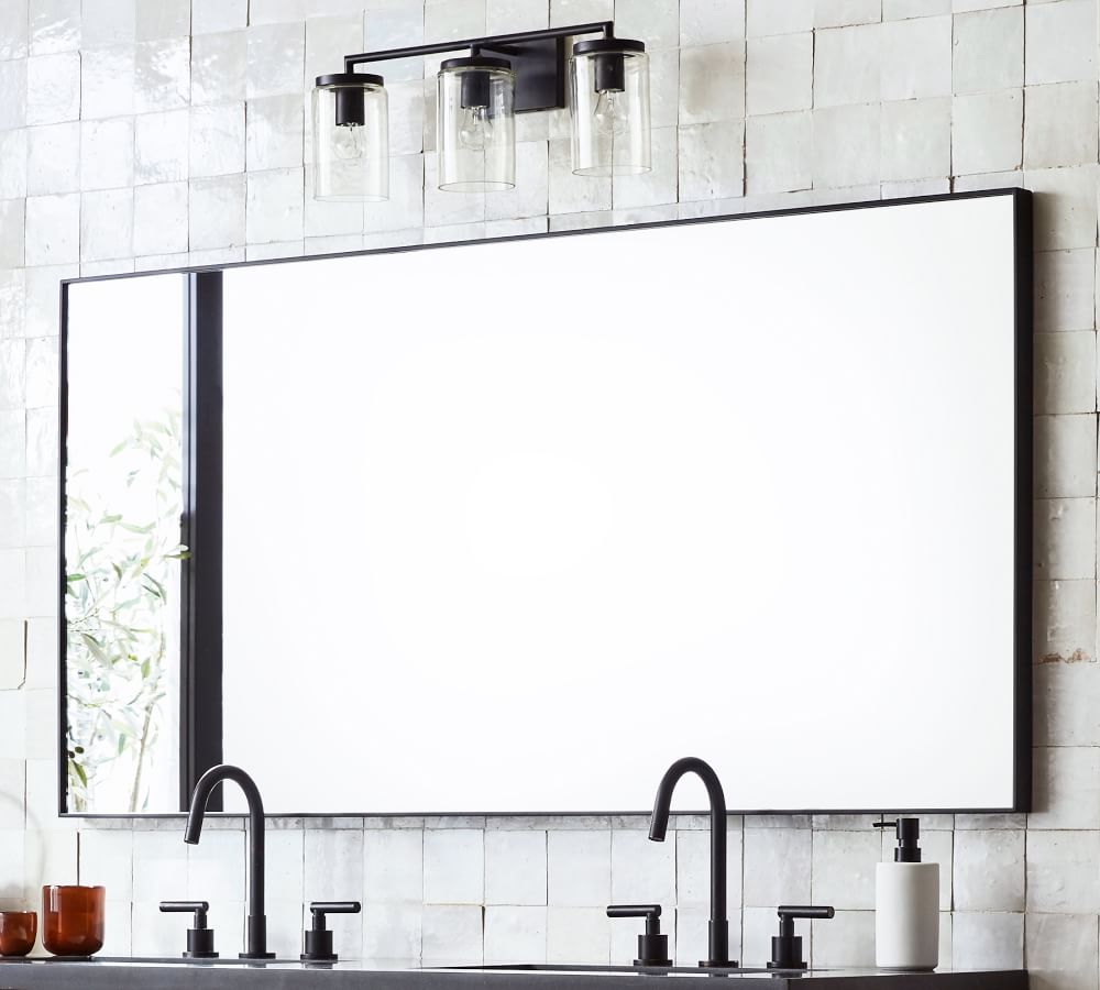 Linden Double Wide Mirror | Pottery Barn