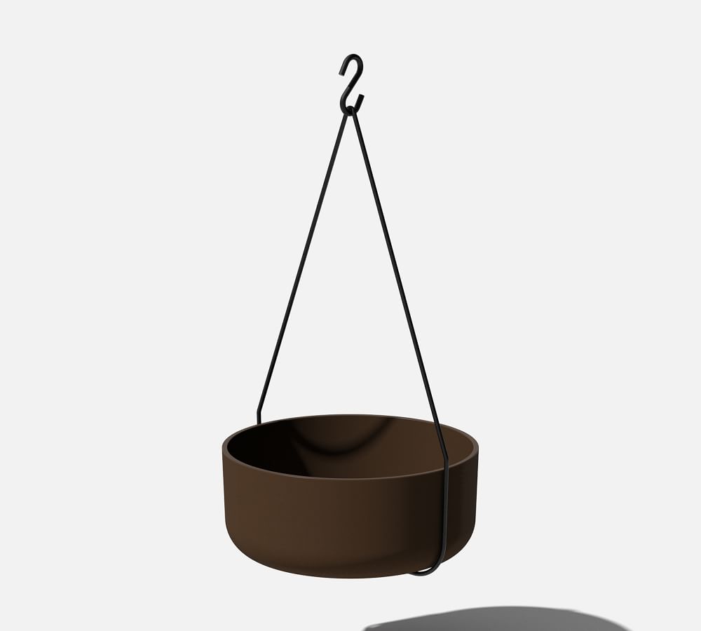 Hevea 14" Hanging Bowl Planters | Pottery Barn