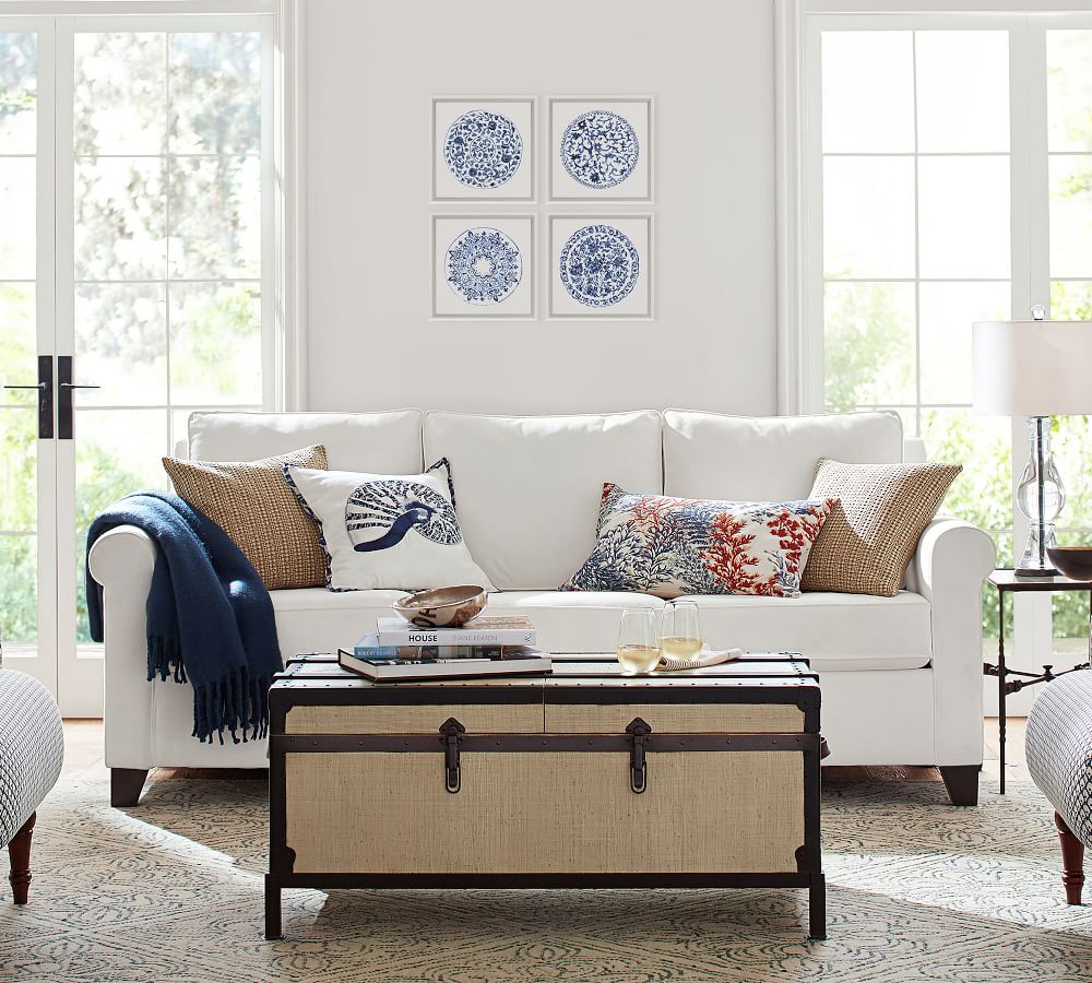 Porcelain Blue Framed Paper Prints | Pottery Barn