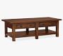 Benchwright 54" Rectangular Coffee Table | Pottery Barn
