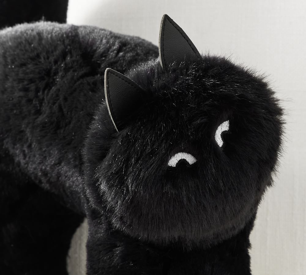 Black Cat Pillow | Pottery Barn