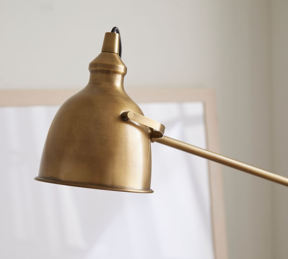 Kimble Metal Task Floor Lamp | Pottery Barn