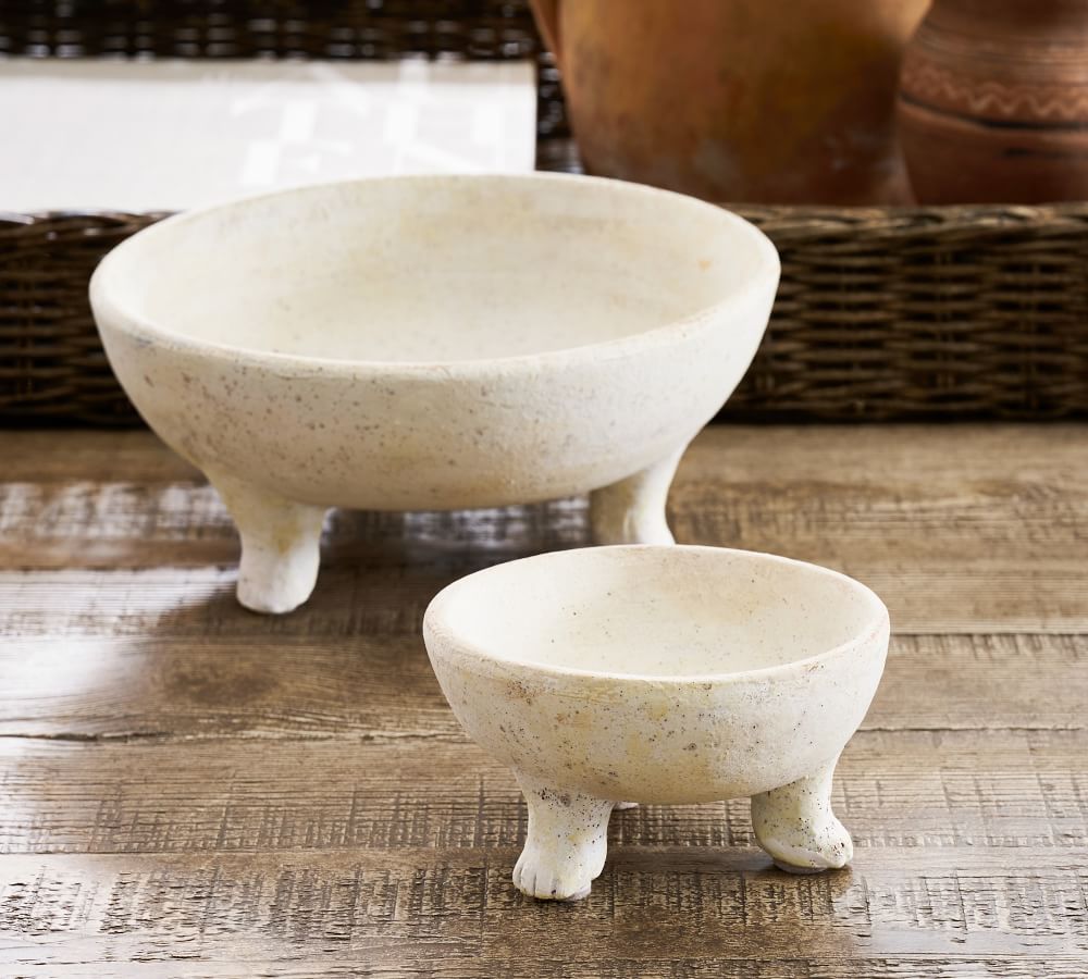 Handcrafted Rustic Artisan Ceramic Bowls | Pottery Barn