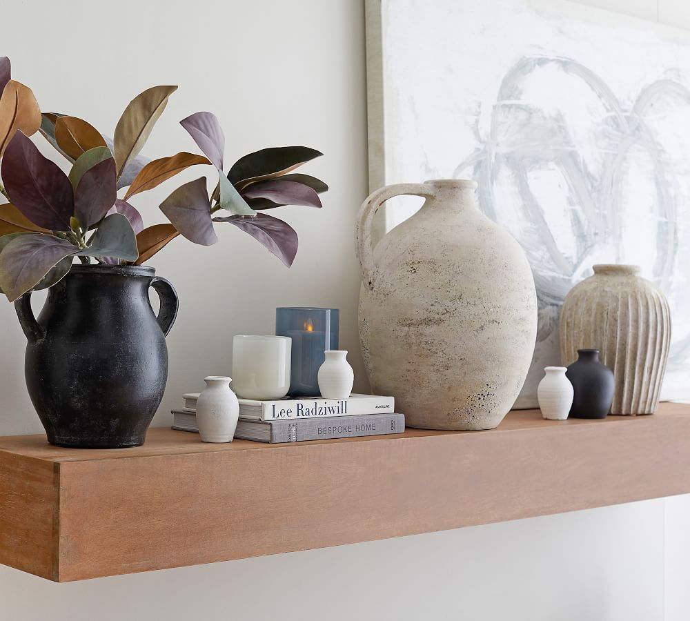 Handcrafted Weathered Terracotta Vases | Pottery Barn