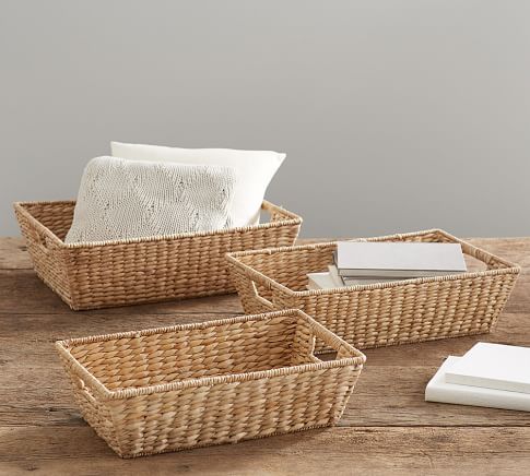 Savannah Handwoven Seagrass Utility Baskets | Pottery Barn