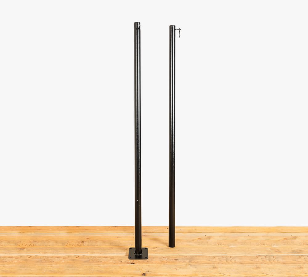 Outdoor Bistro Standing String Light Posts | Pottery Barn