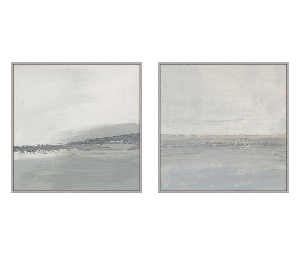 Solitude Horizon Framed Wall Art Prints | Pottery Barn