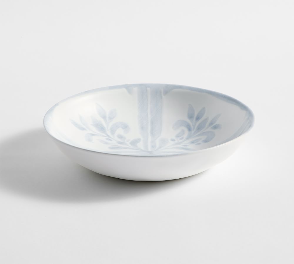 Chambray Tile Stoneware Serving Bowls | Pottery Barn