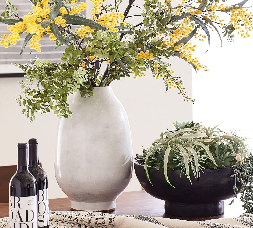 Quin Handcrafted Ceramic Vases | Pottery Barn