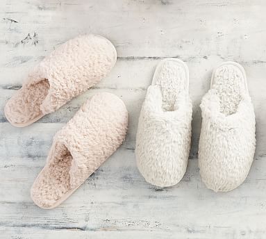 Teddy Bear Slippers | Pottery Barn