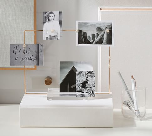 Acrylic Memo Tablet with Pens | Pottery Barn