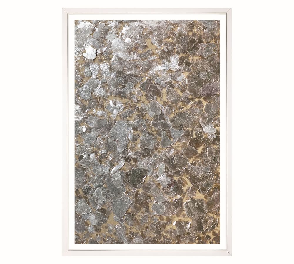 Silver Shimmer Print | Pottery Barn