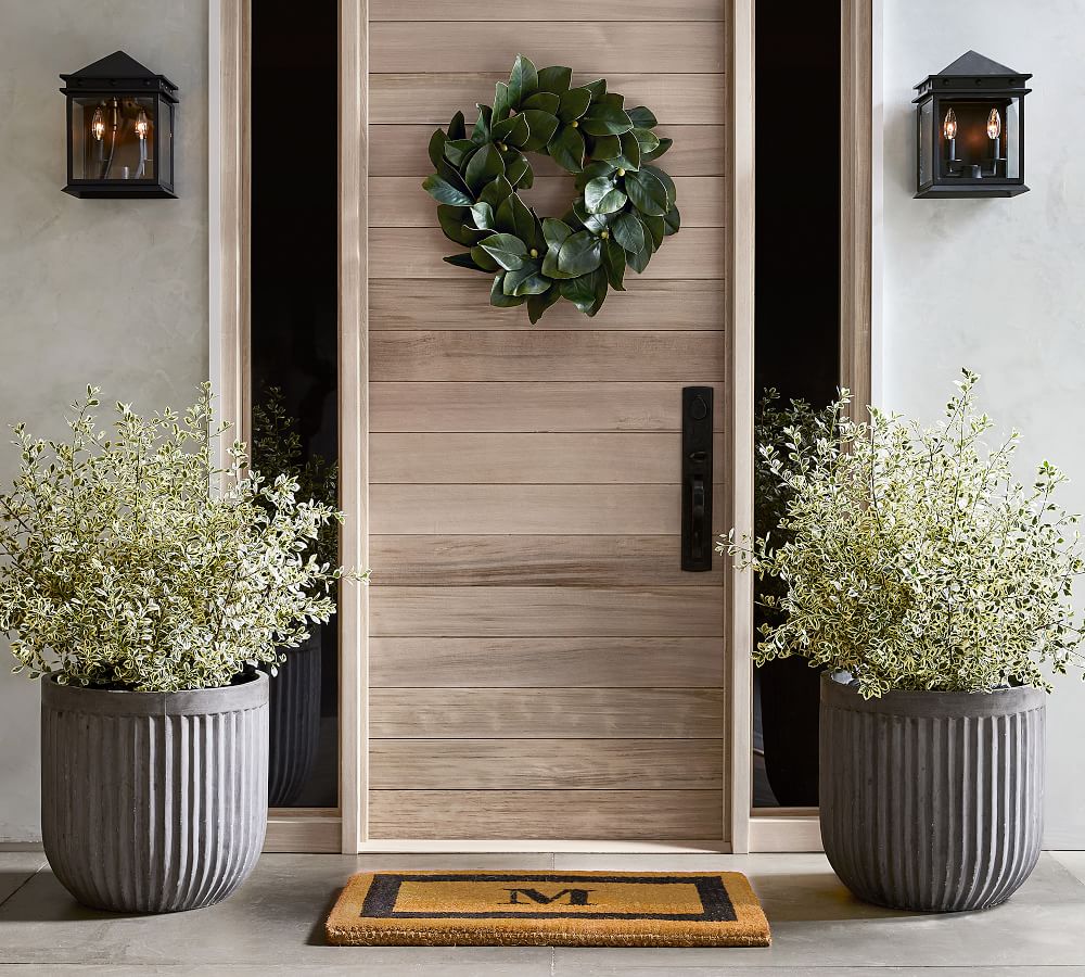 Personalized Framed Doormat – Up to 3 Letters | Pottery Barn