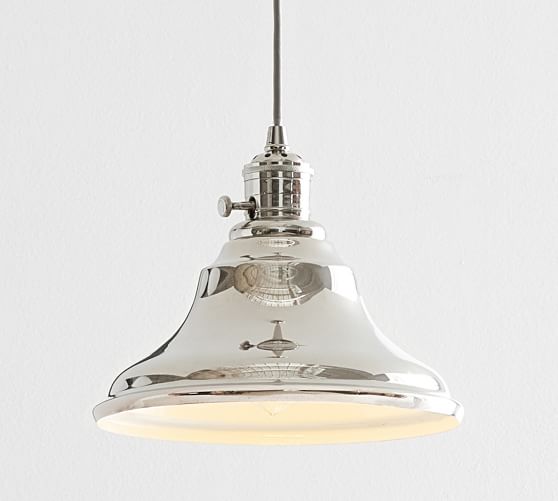 Glass Bell and Jar Pendant | Pottery Barn