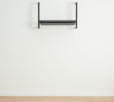 Temple Street Closet Rail with Shelf | Pottery Barn