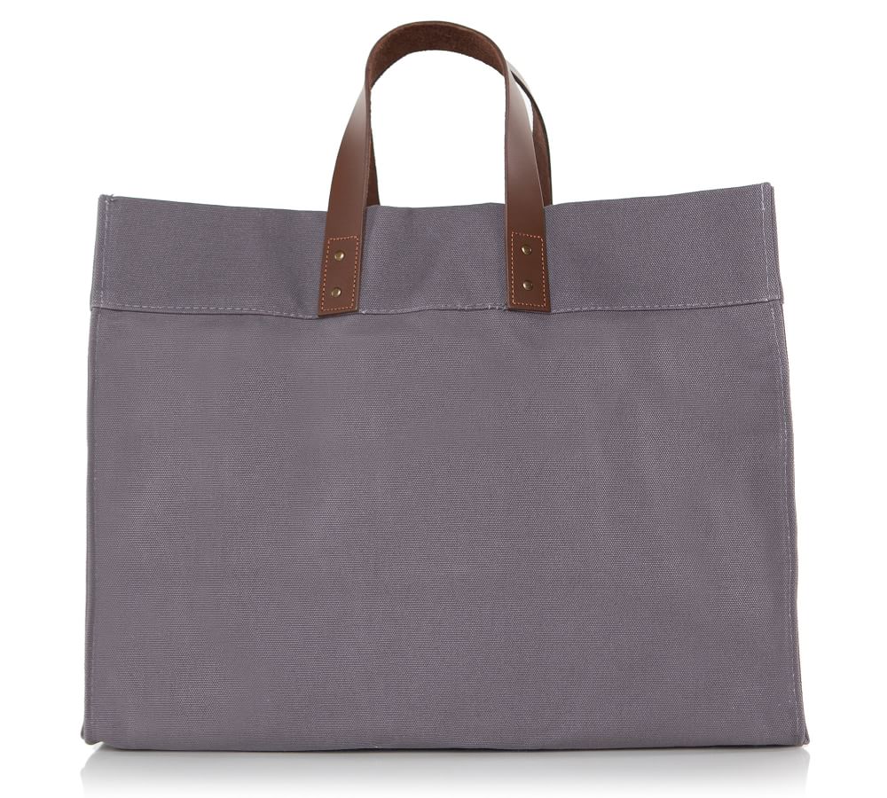 Canvas Square Utility Tote | Pottery Barn