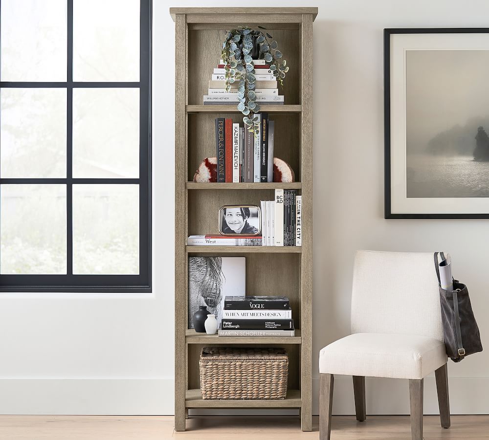 Farmhouse 28" x 80" Tall Bookcase | Pottery Barn