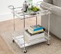 Skylar 29" Metal Bar Cart | Pottery Barn