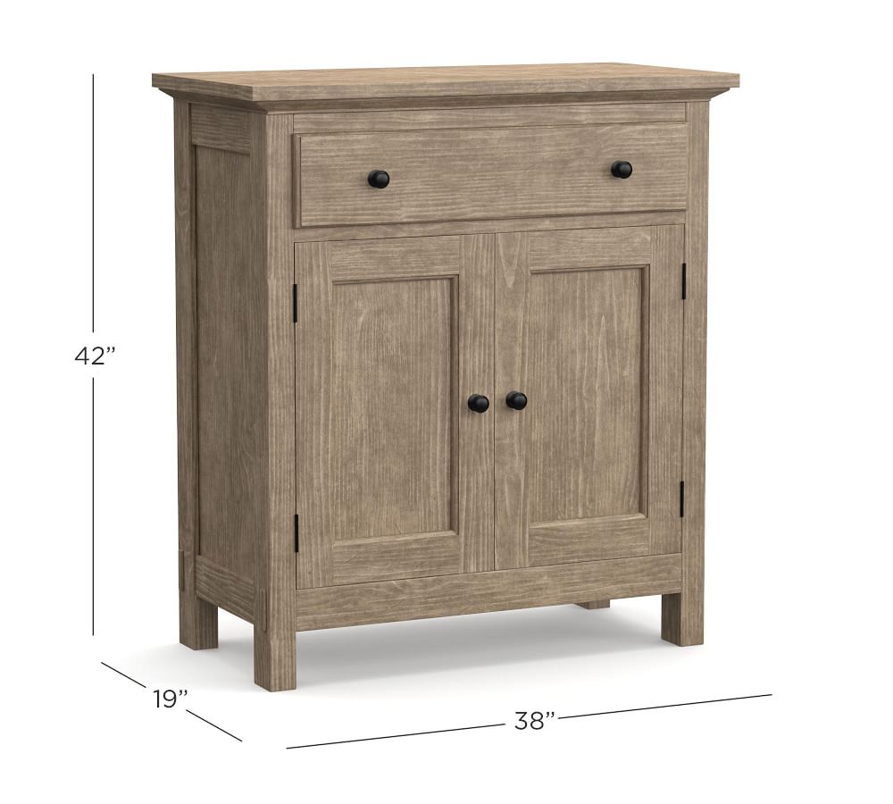 Benchwright 38" Cabinet Buffet | Pottery Barn