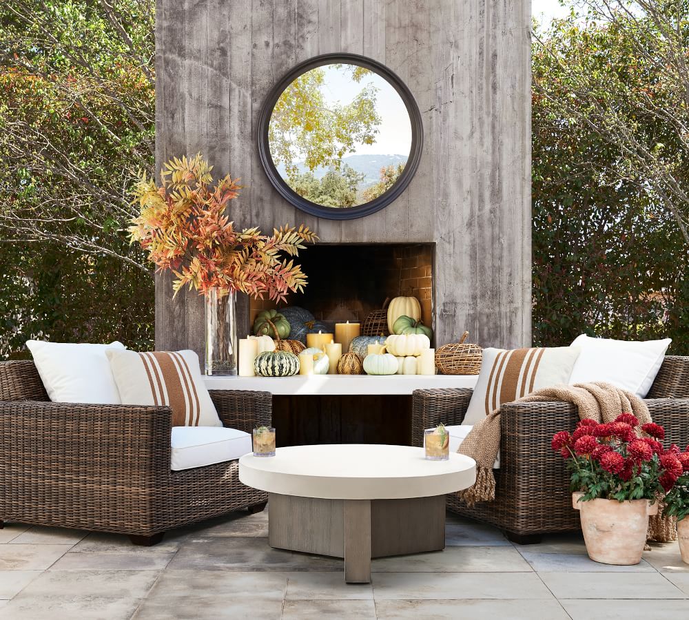 Handwoven Wicker Pumpkins | Pottery Barn