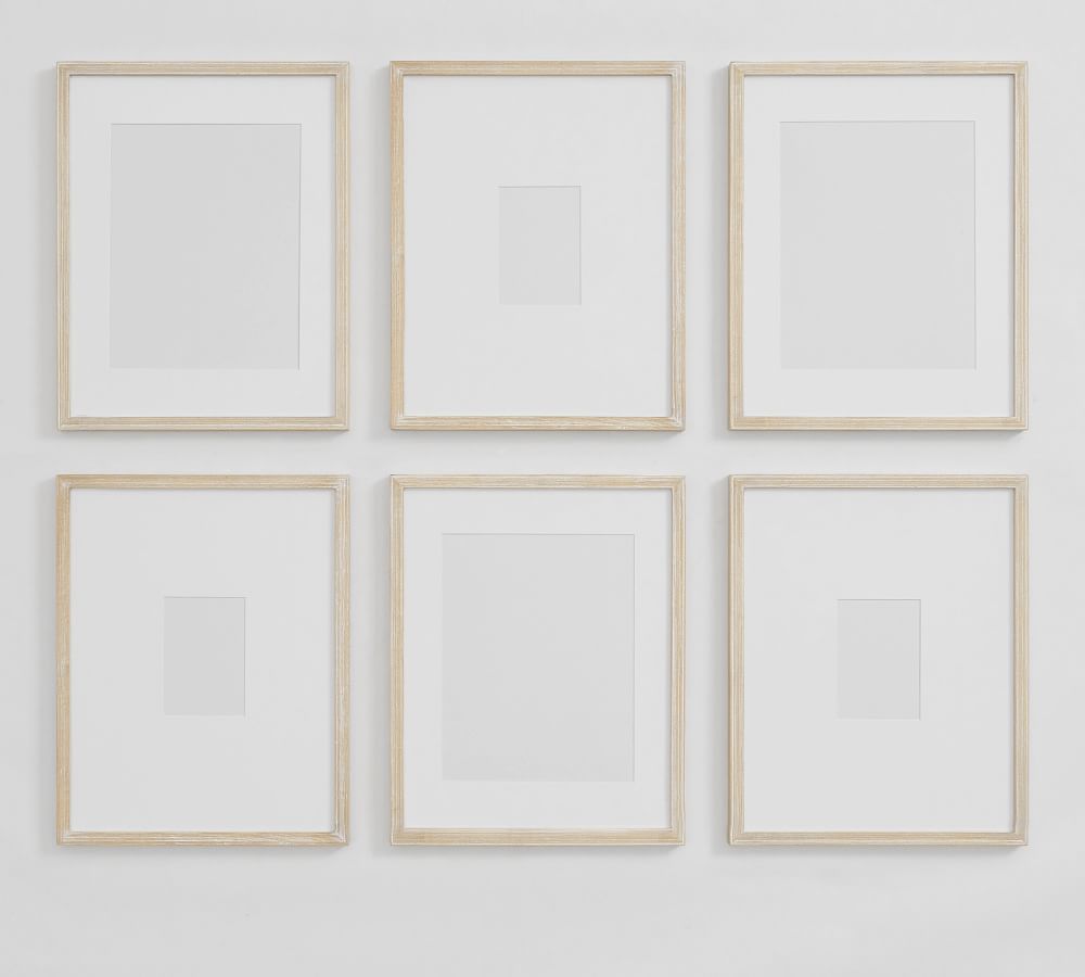 Multi-Mat Wood Gallery Oversized Frames | Pottery Barn