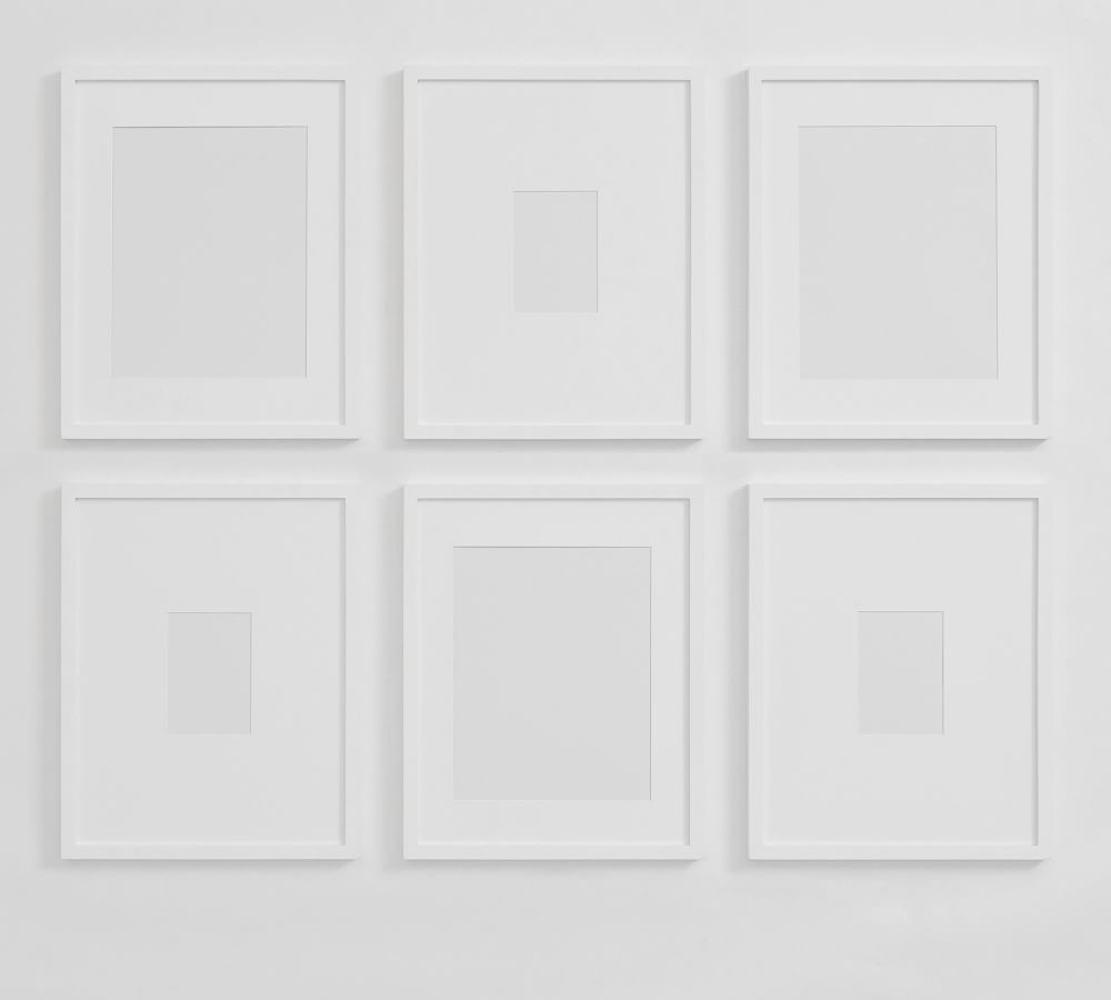 Multi-Mat Wood Gallery Oversized Frames | Pottery Barn