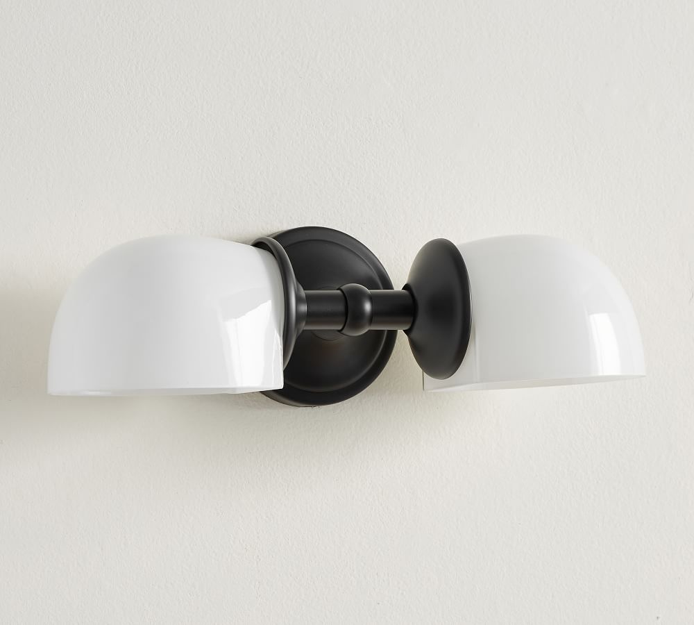 Mercer Double Horizontal Sconce | Pottery Barn