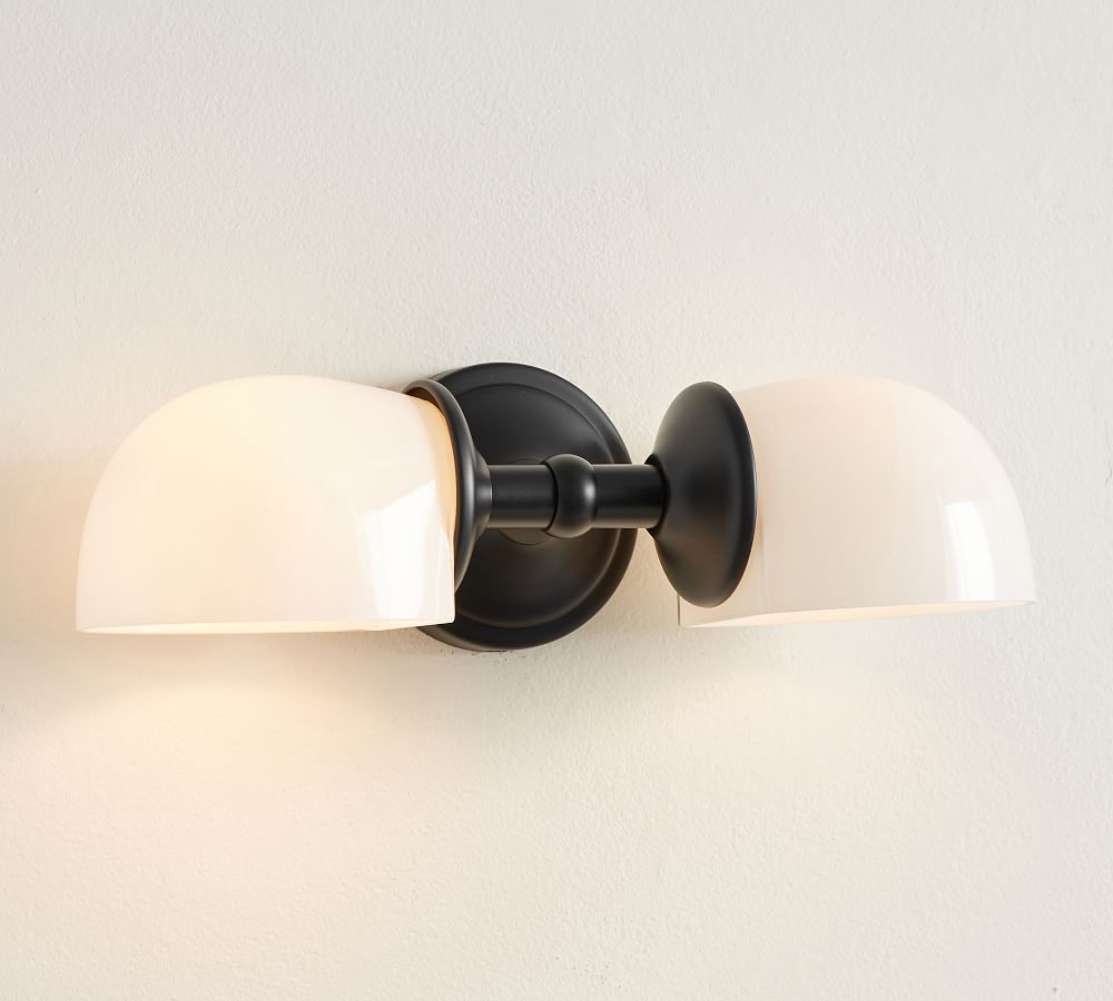 Mercer Double Horizontal Sconce | Pottery Barn