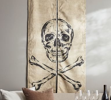 Skeleton Banner - Set of 2 | Pottery Barn
