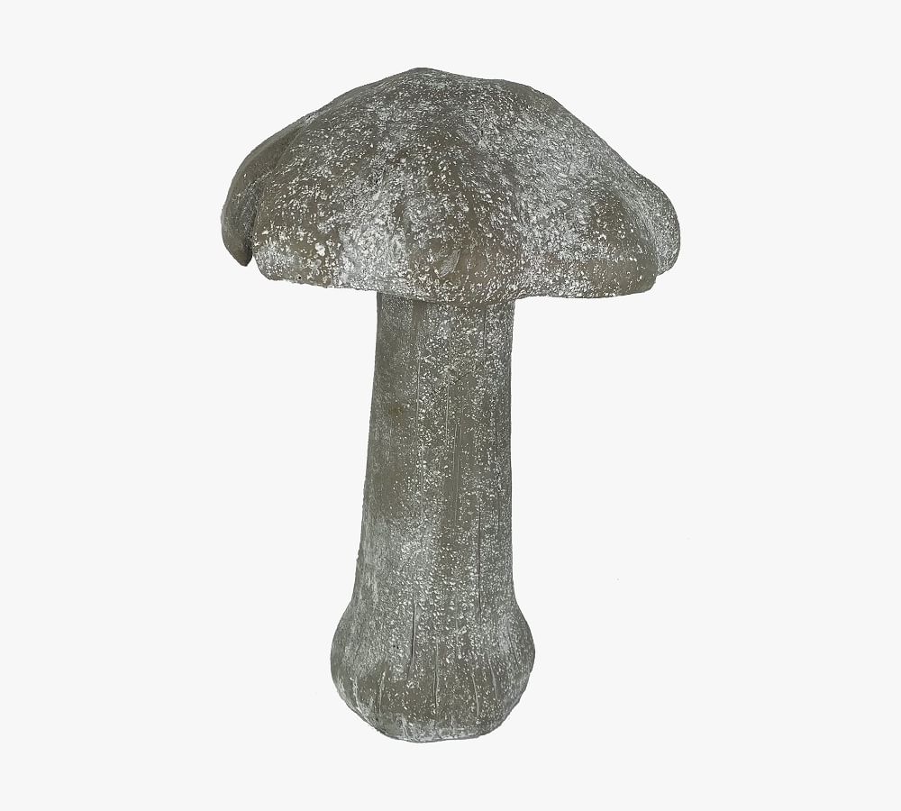 Gray Mushroom Garden Object | Pottery Barn