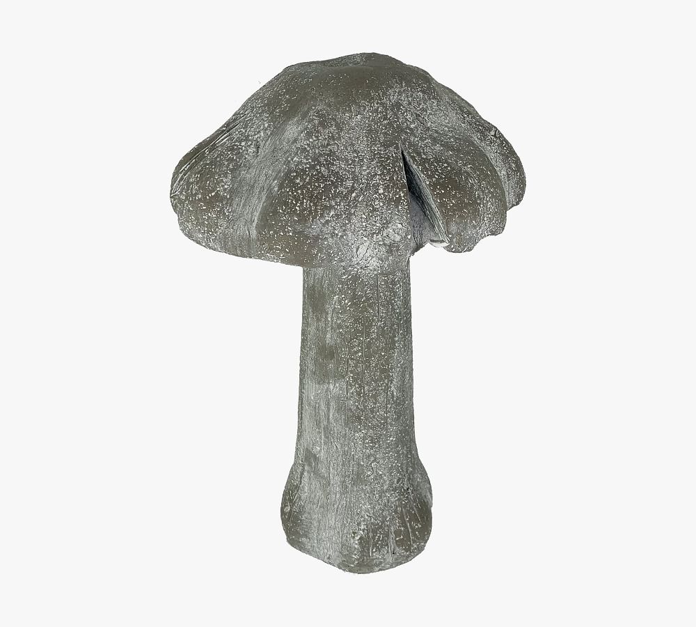 Gray Mushroom Garden Object | Pottery Barn