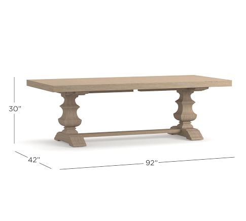 Banks Extending Dining Table | Pottery Barn