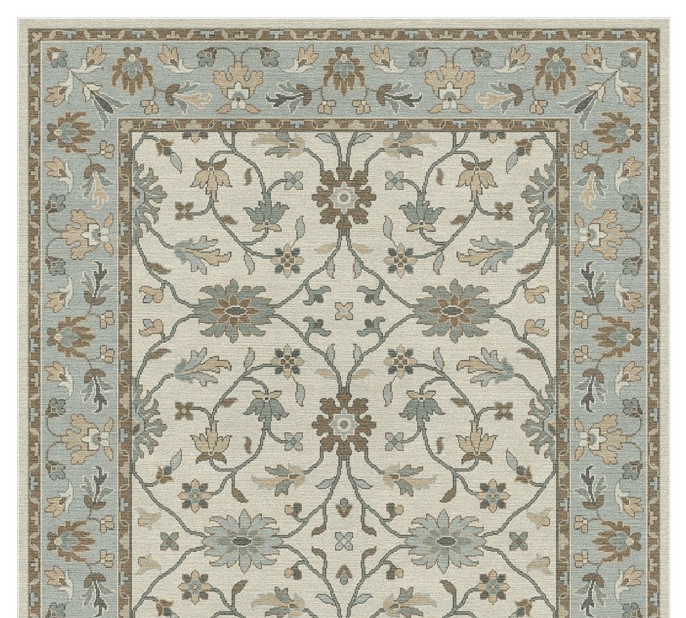 Malika Persian-Style Hand-Tufted Wool Rug | Pottery Barn