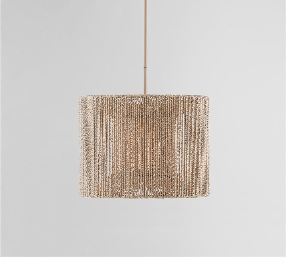 Farrington Abaca Linear Chandelier | Pottery Barn