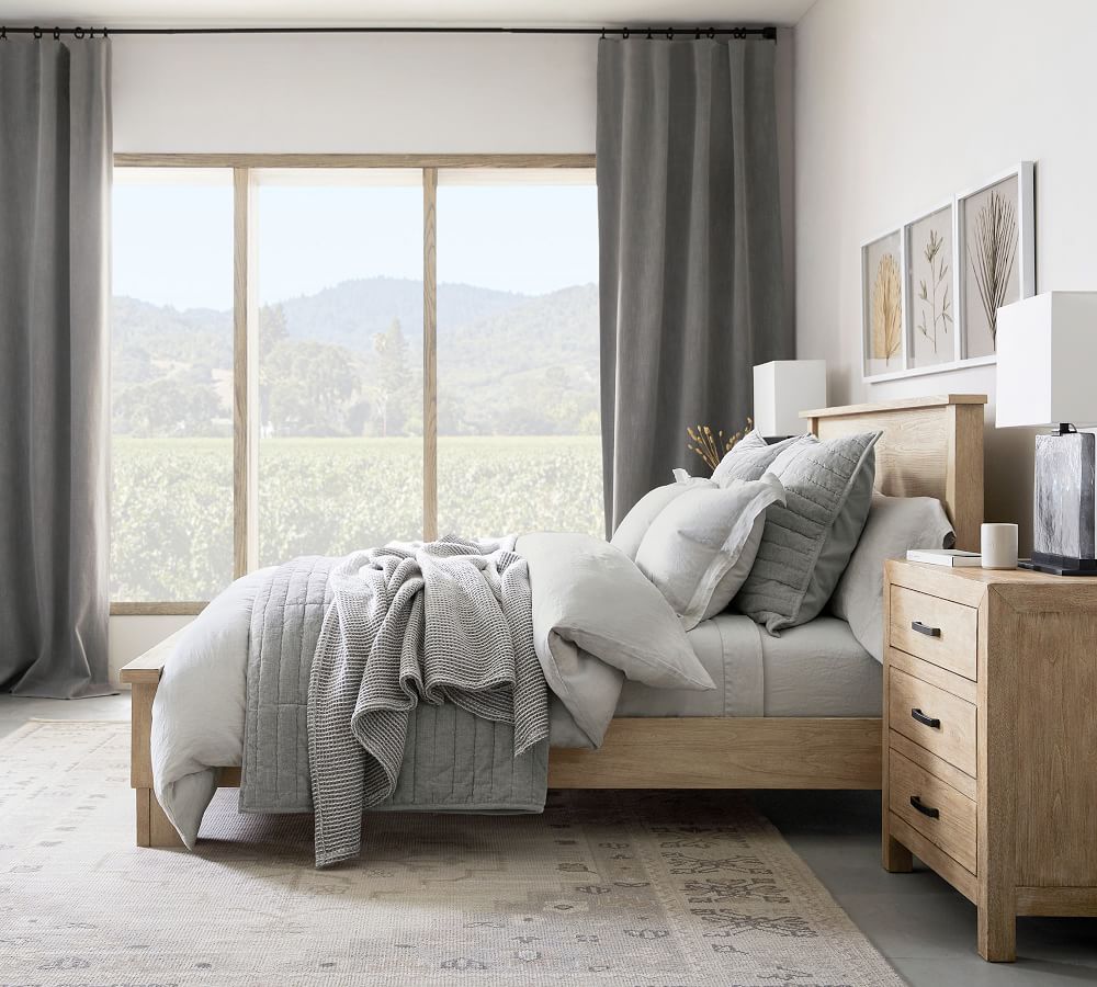 Sumatra II Bed | Wooden Beds | Pottery Barn