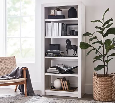 Dillon 32" x 72.5" Tall Bookcase | Pottery Barn