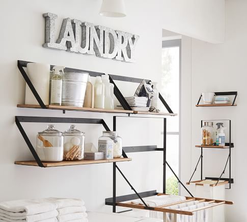 Trenton Laundry Drying Rack | Pottery Barn