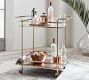 Skylar Metal Bar Cart | Pottery Barn