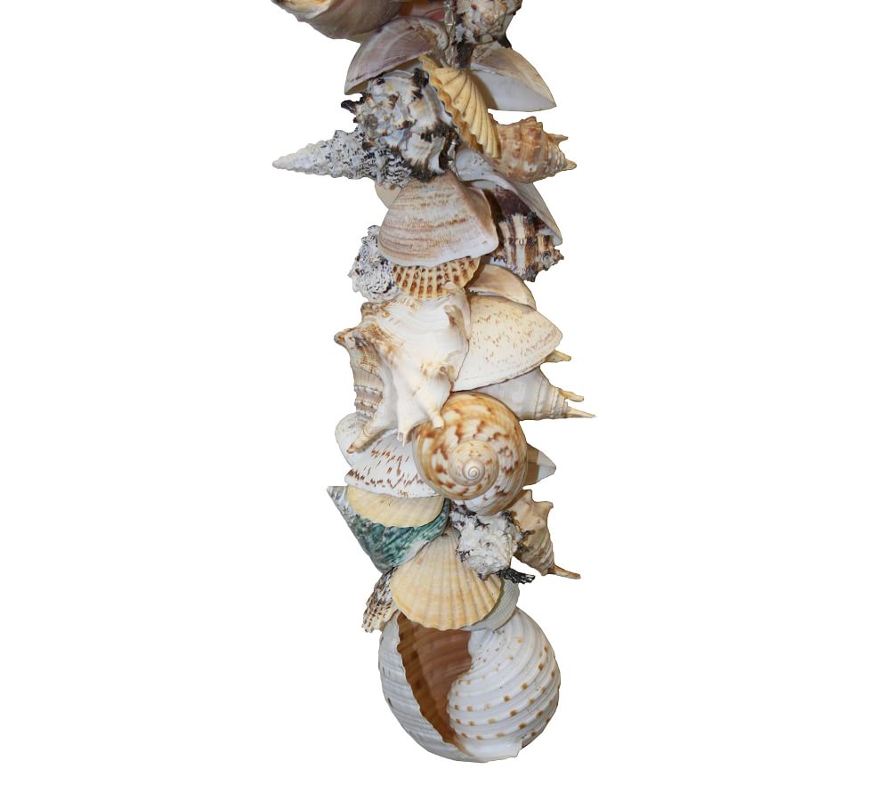 White Assorted Shell Garland, 56" | Pottery Barn
