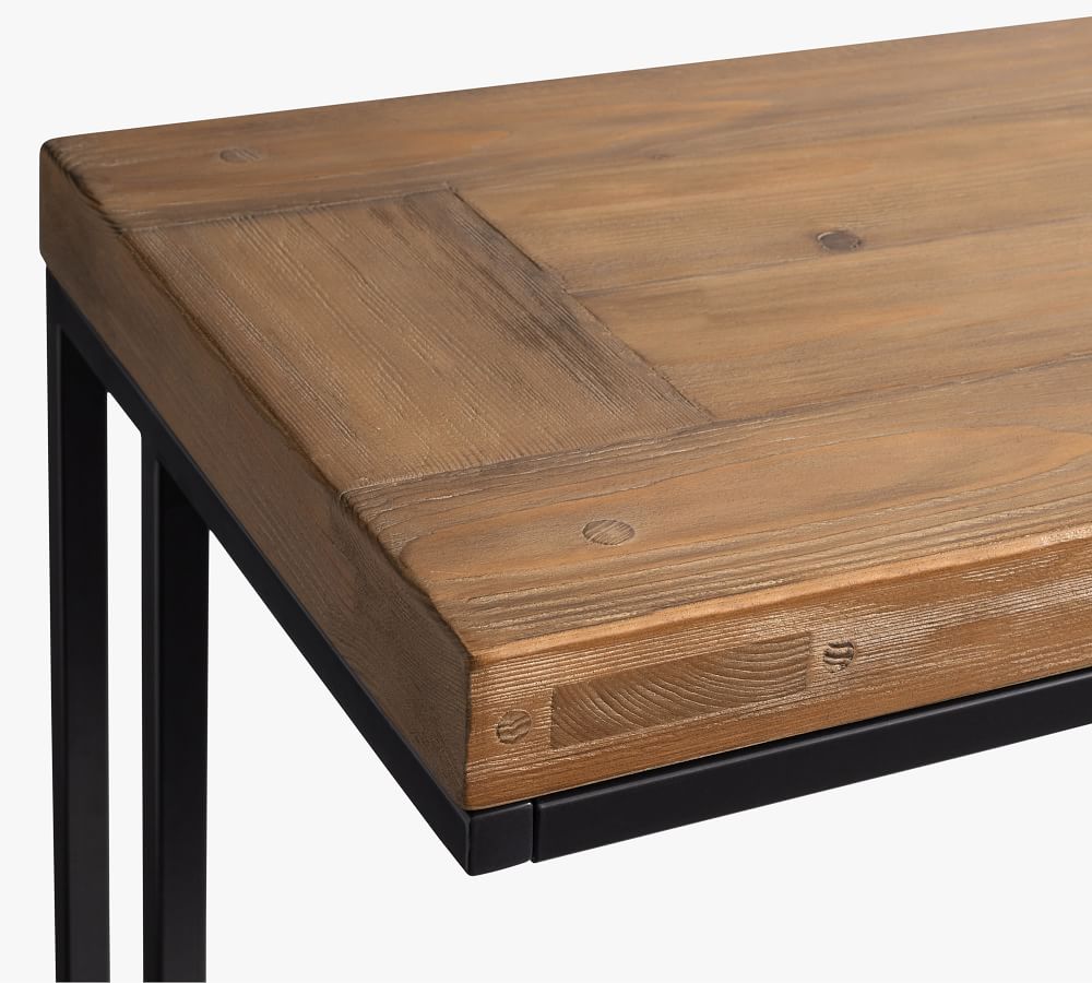 Malcolm 24" Rectangular C-Table | Pottery Barn