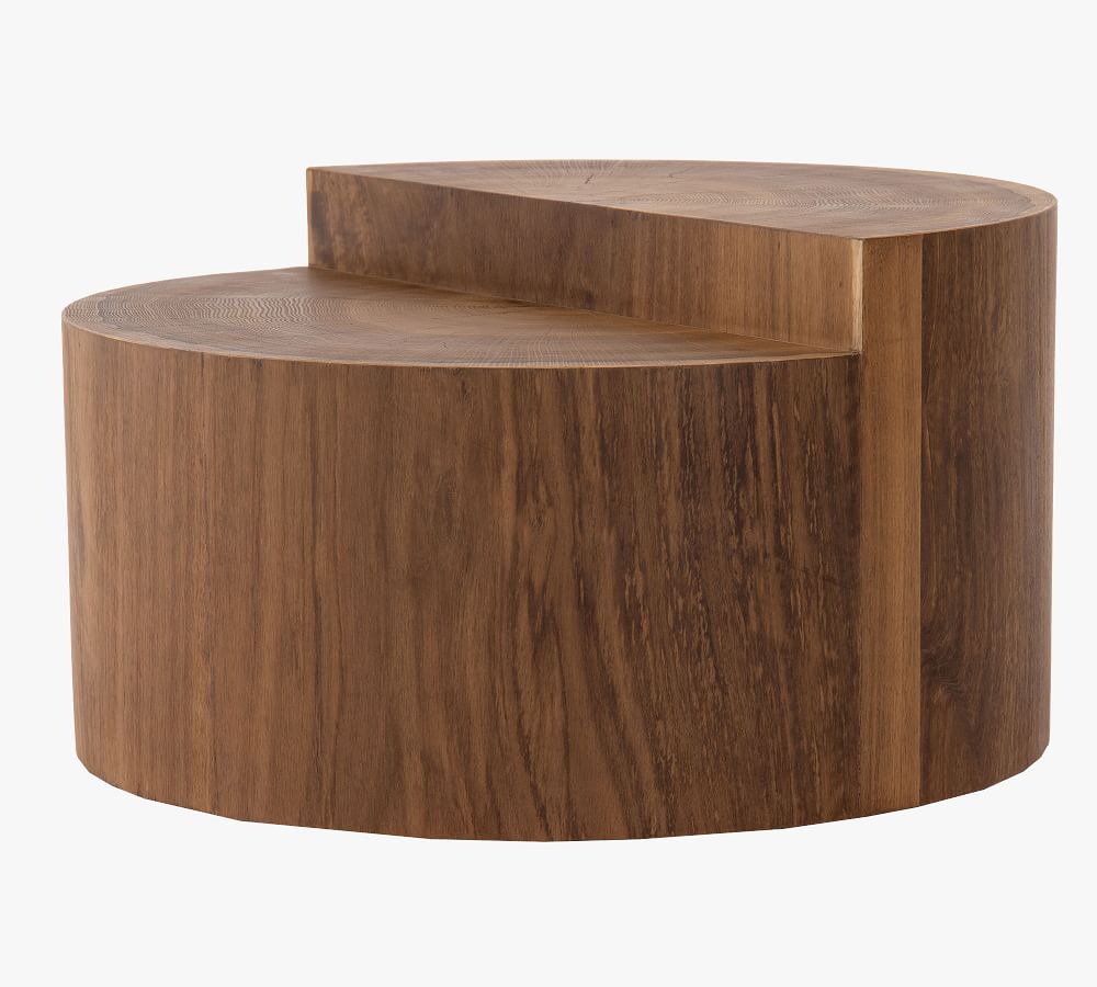 Sigmund 28" Round Bi-Level Coffee Table | Pottery Barn
