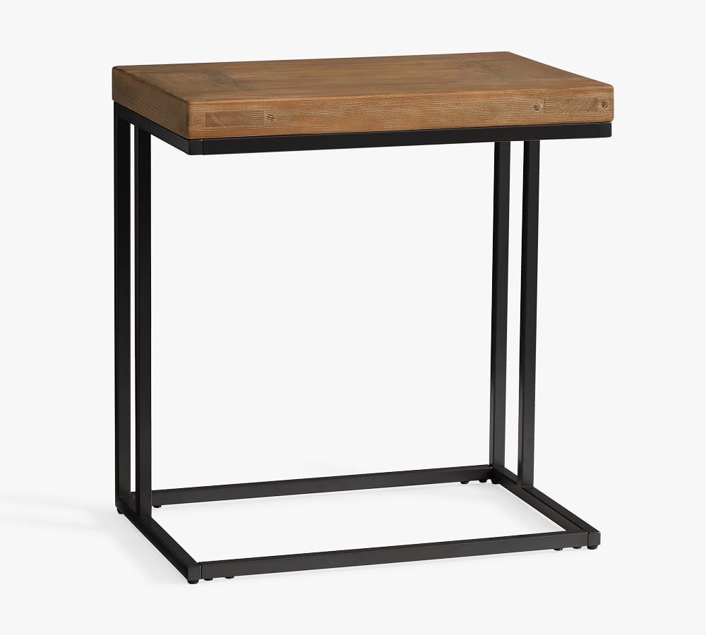 Malcolm 24" Rectangular C-Table | Pottery Barn