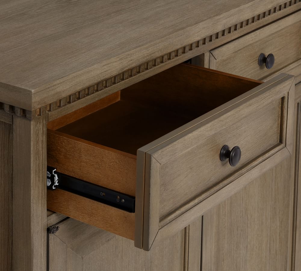 Banks 42" Cabinet Buffet | Pottery Barn