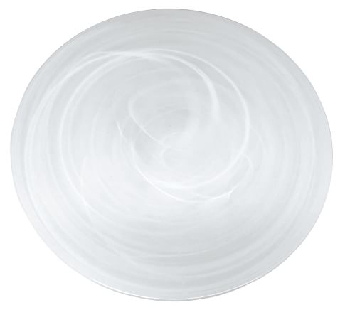 Alabaster Glass Dinnerware Collection - White | Pottery Barn