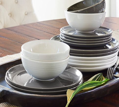 Joshua 16-Piece Dinnerware Set | Pottery Barn