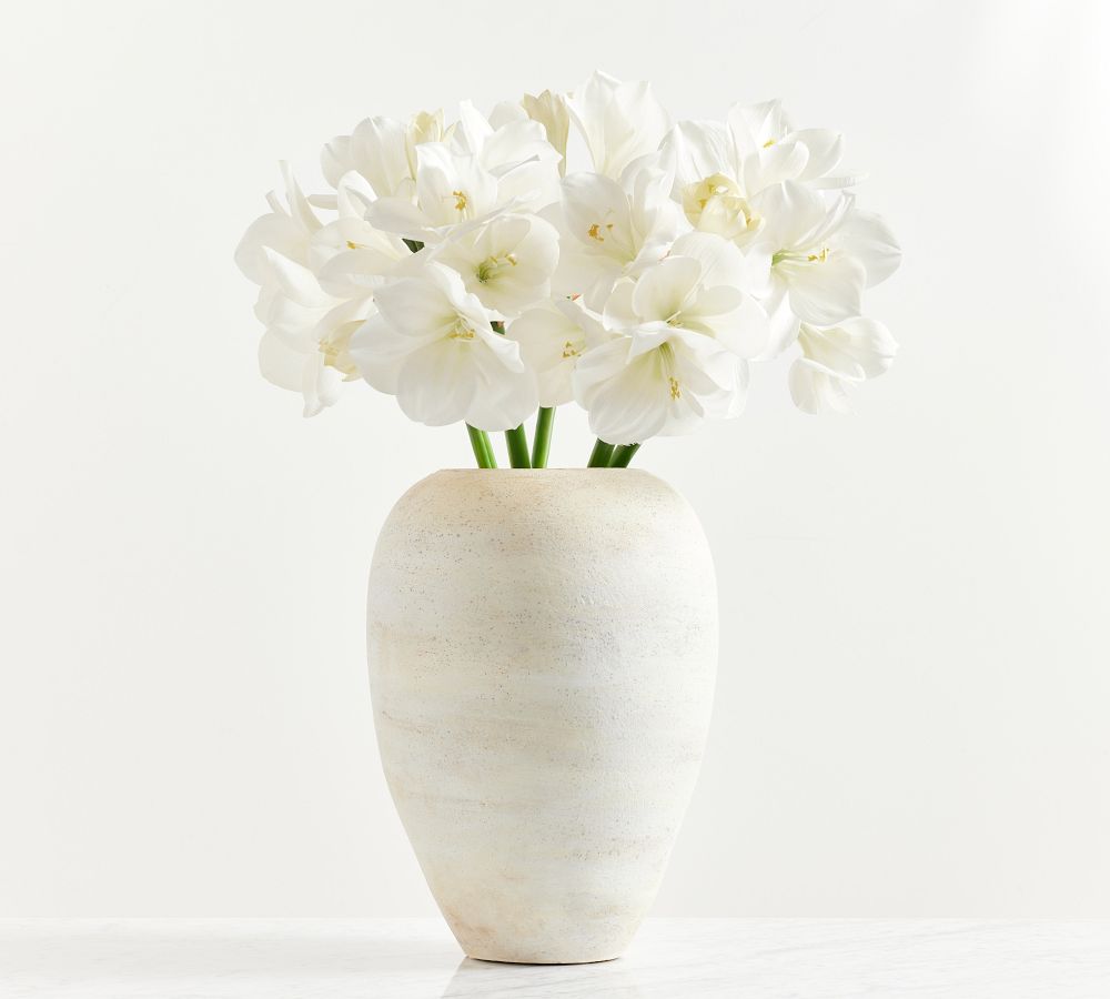 Faux Amaryllis Stems - 30" | Pottery Barn