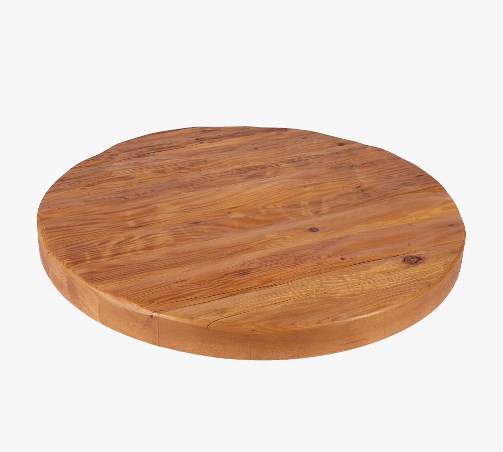 Reclaimed Pine Trivet Top Lazy Susan | Pottery Barn