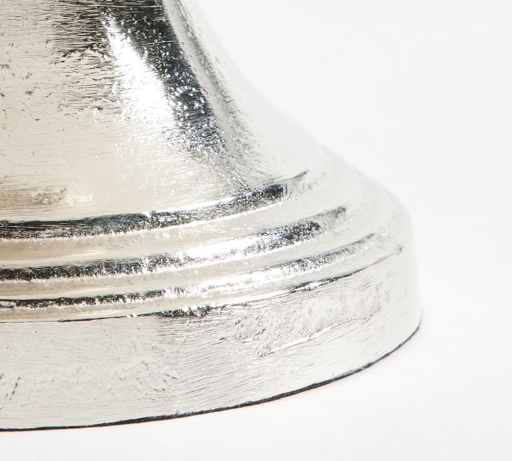 Rustic Metal Handcrafted Footed Champagne Bucket | Pottery Barn