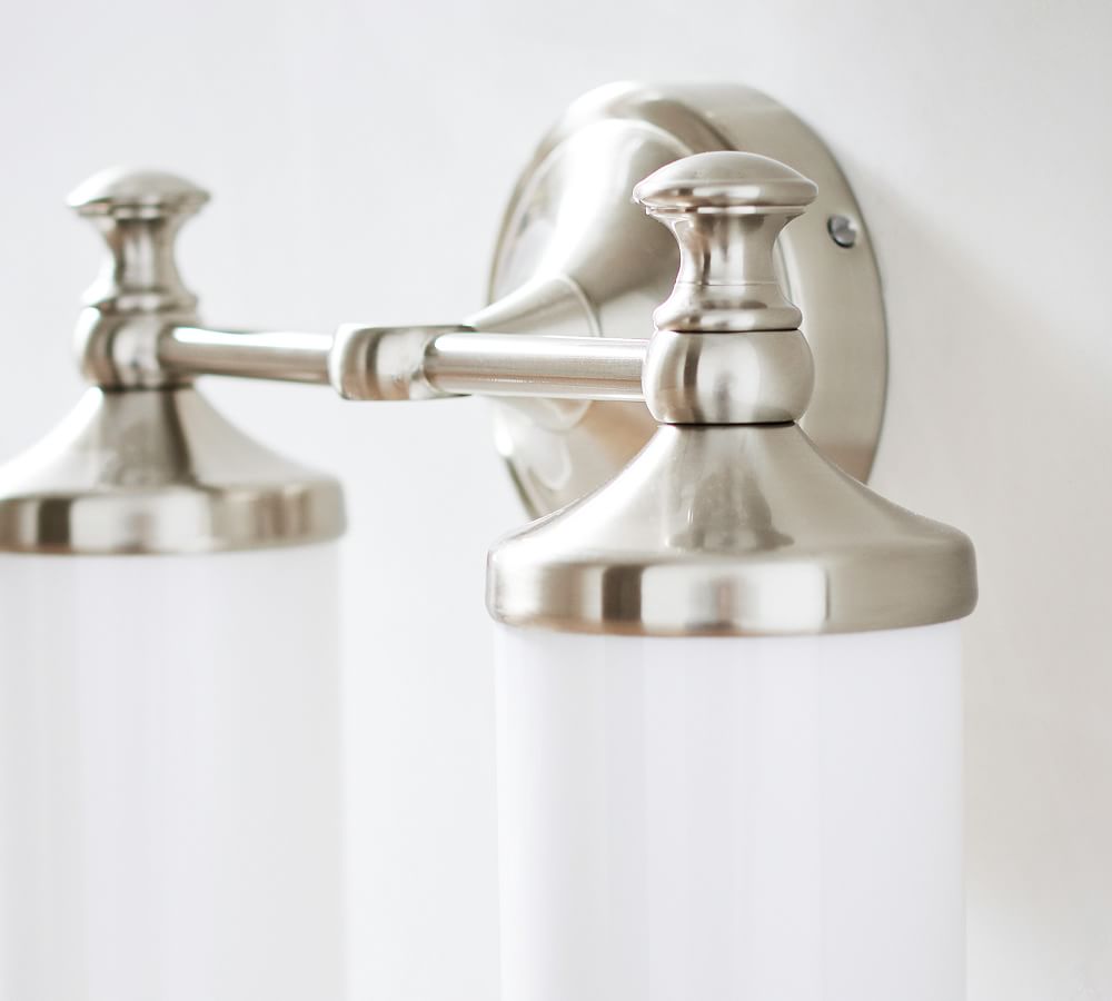 Mercer Double Tube Sconce | Pottery Barn