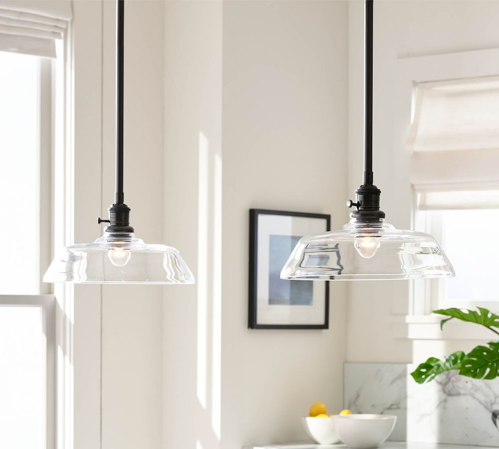 Farmhouse Glass Pole Pendant | Pottery Barn